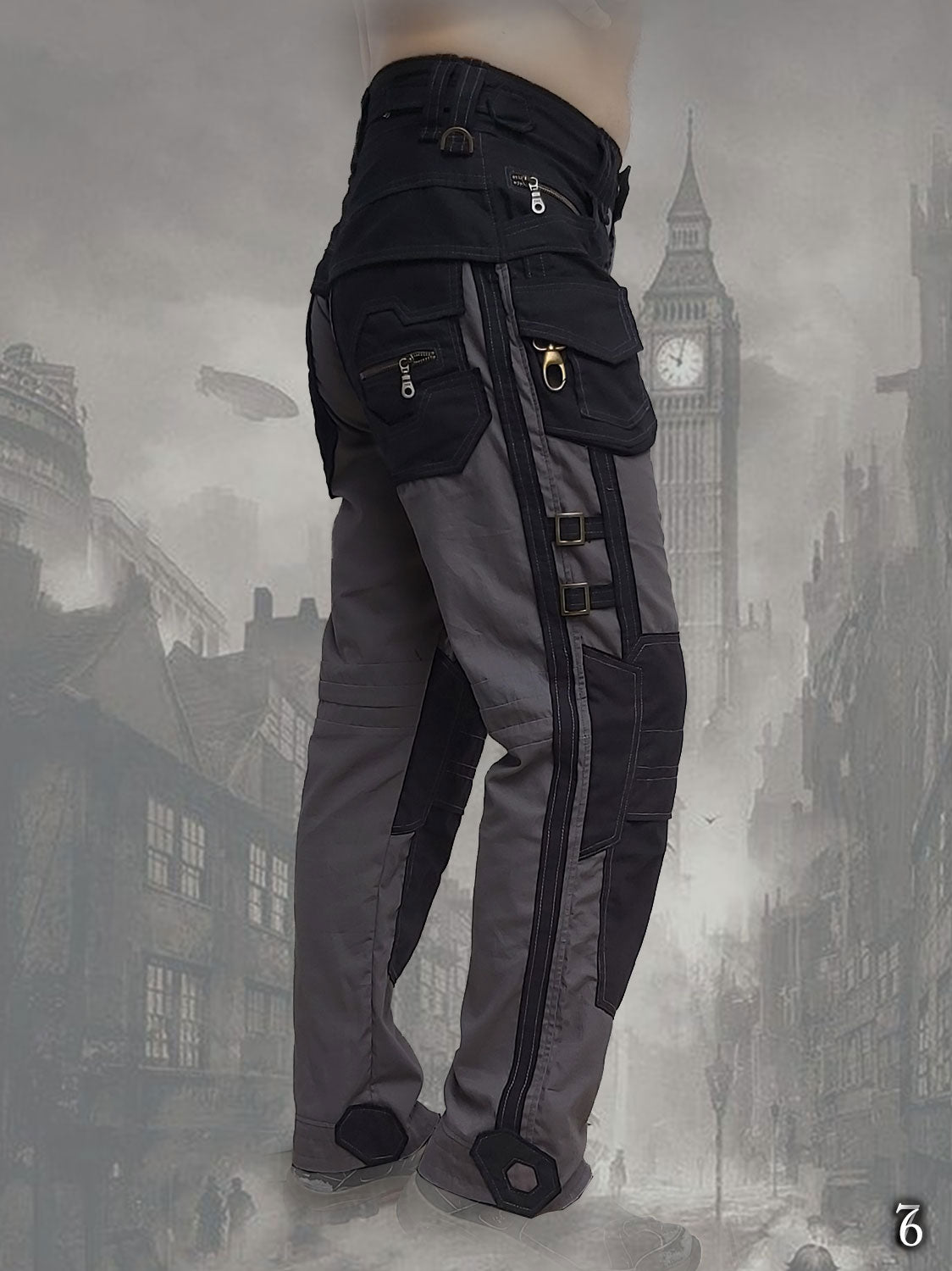 Sherlock Pants - alternative men's steampunk apocalypse urban tribal ...