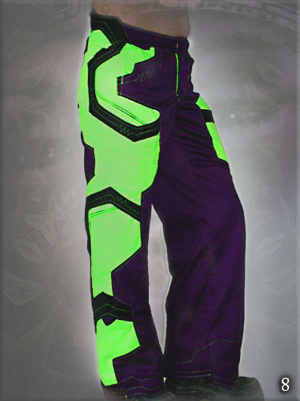 Electric Pants, UV neon cyber Pants ★ club wear Psy party festival Shop ...