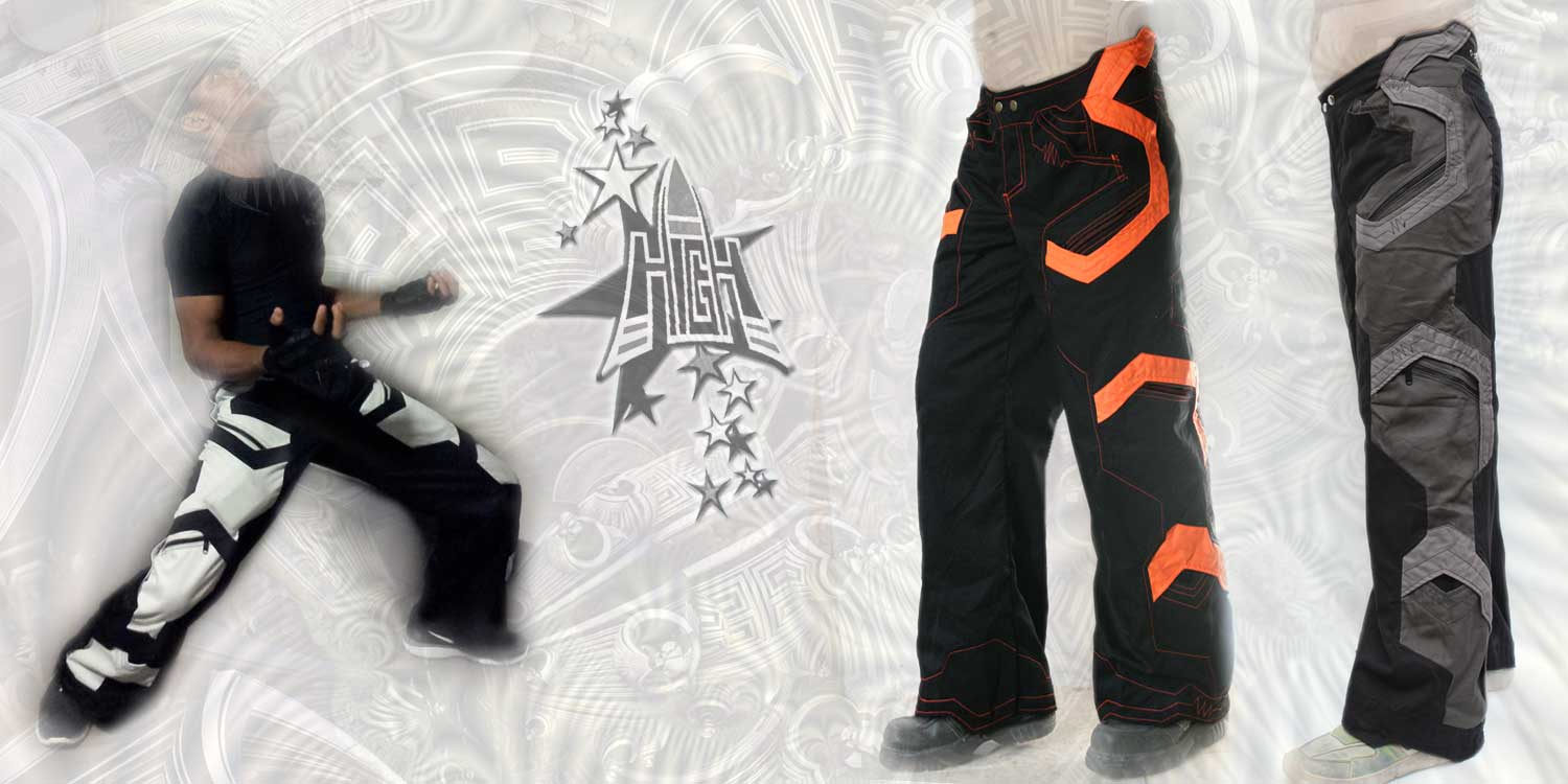 Electric Pants, UV neon cyber Pants ★ club wear Psy party festival Shop ...